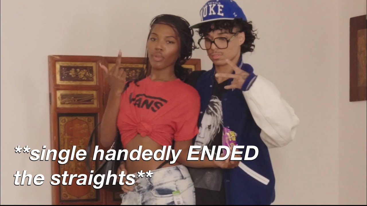 Larray and Quenlin ENDING straight people for 4 minutes straight - YouTube