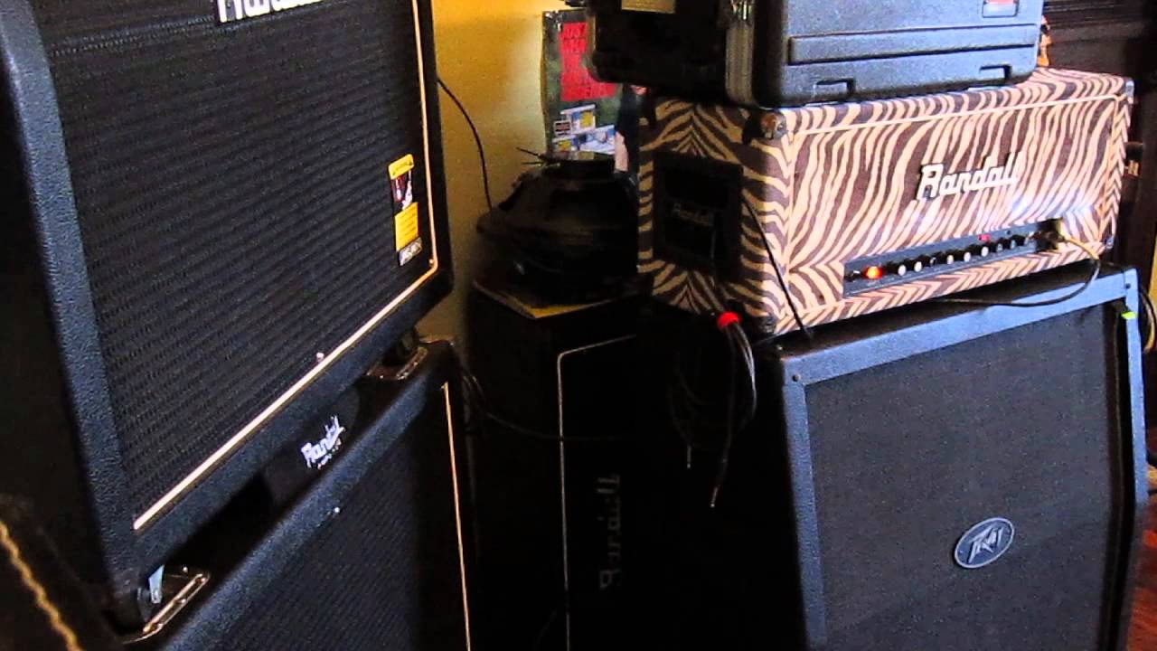 RANDALL RG100ES 1988' (CC' DEVILLE ZEBRA TOLEXED MODEL) "TEST" - YouTube