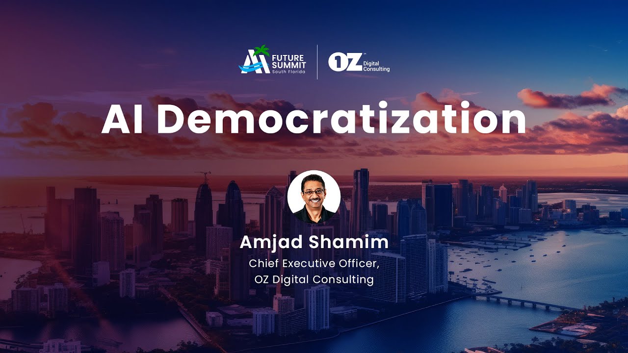 Amjad Shamim Welcome Keynote to AI Future Summit: South Florida - YouTube