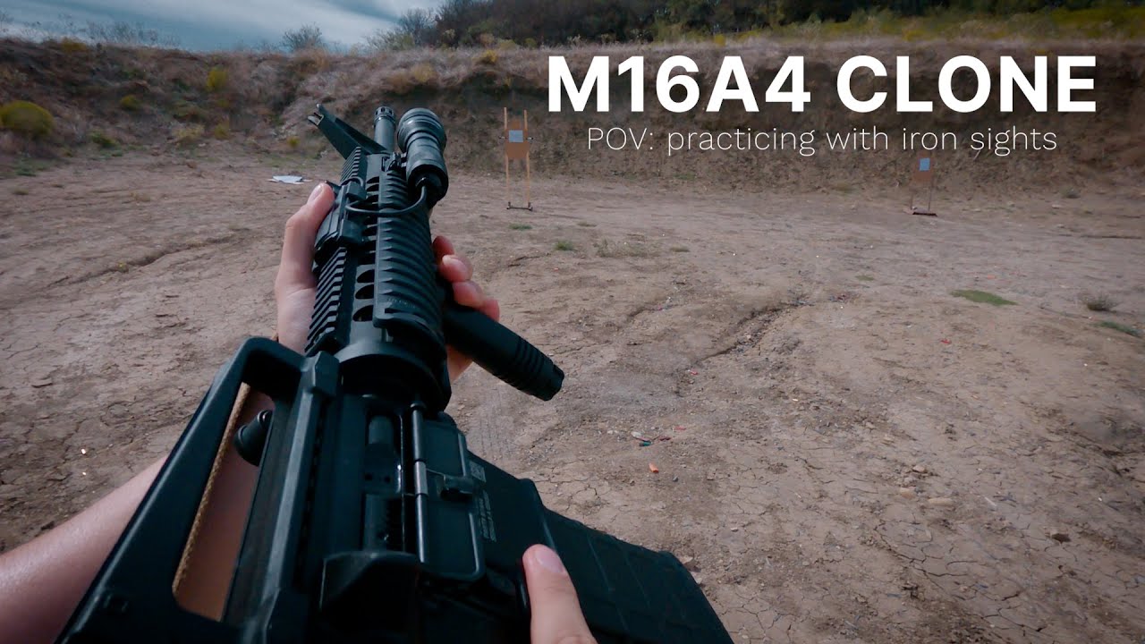 M16A4 w/ Carry Handle | Modern Warfare Style POV! - YouTube