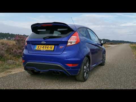 Ford Fiesta ST 180 stage 2R 250 HP Acceleration 0-100 0-60 sound