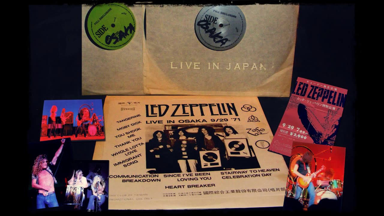 Led Zeppelin live in Japan 1971 mix - YouTube