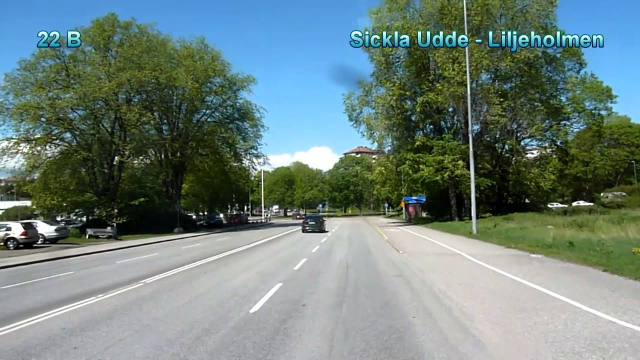 22B Sickla Udde Liljeholmen - YouTube