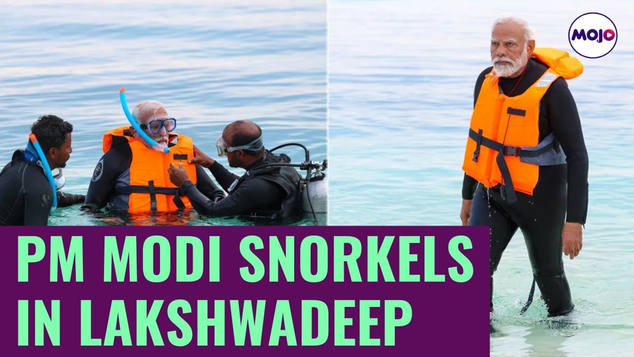 Snorkelling, Walks On The Beach: A Glimpse Into PM Modi's Beachy ...