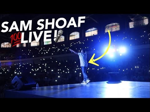 SAM SHOAF LIVE!!! (That's What I Like, Photograph, Hallelujah) - YouTube