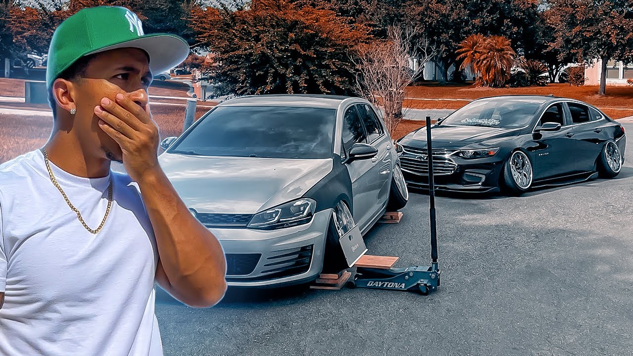 WE TRIED TO ALIGN OUR CAMBERED STANCE CARS THEN THIS HAPPENED - YouTube
