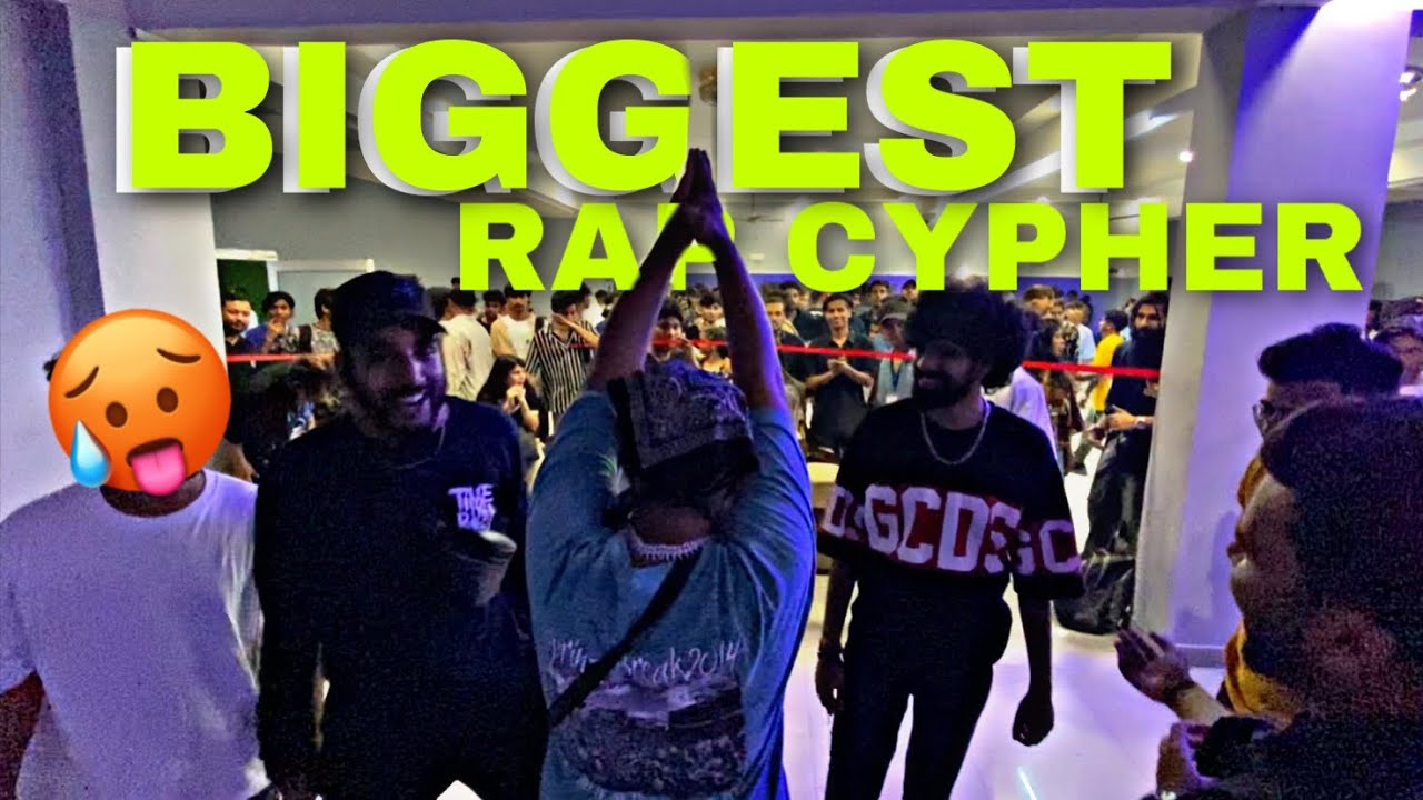 BIGGEST RAP CYPHER 😭💔 | MUSIC VIDEO PREMIERE PARTY 🎉 SURAJ PRINCE - YouTube