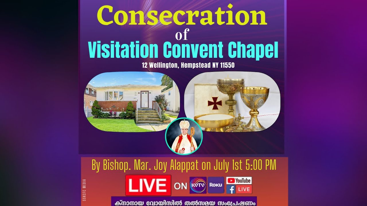 NEW YORK | CONSECRATION OF VISITATION CONVENT ON SATURDAY 5 PM NY TIME ...