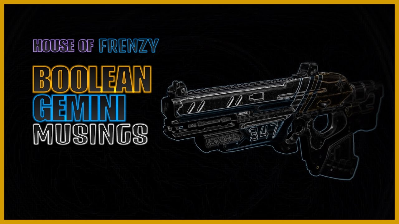 Destiny - Boolean Gemini Musings - YouTube