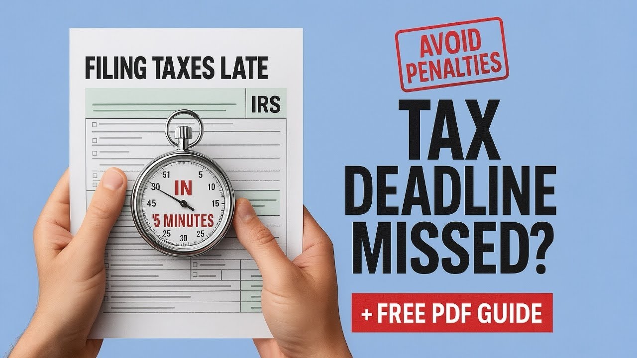 Late Tax Filing Explained Penalties, Refunds & Solutions in Under 5 ...