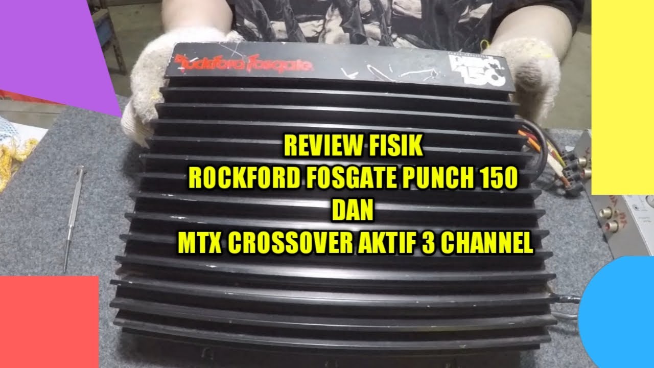 ROCKFORD FOSGATE DAN CROSSOVER ACTIVE MTX IN DEPTH REVIEW AUDIO JADUL ...