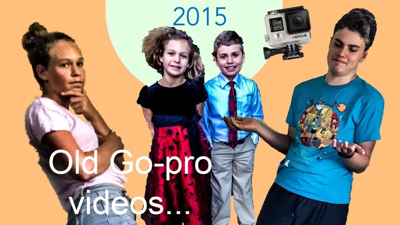 Reacting to Old Go Pro Videos from Our Childhood - YouTube