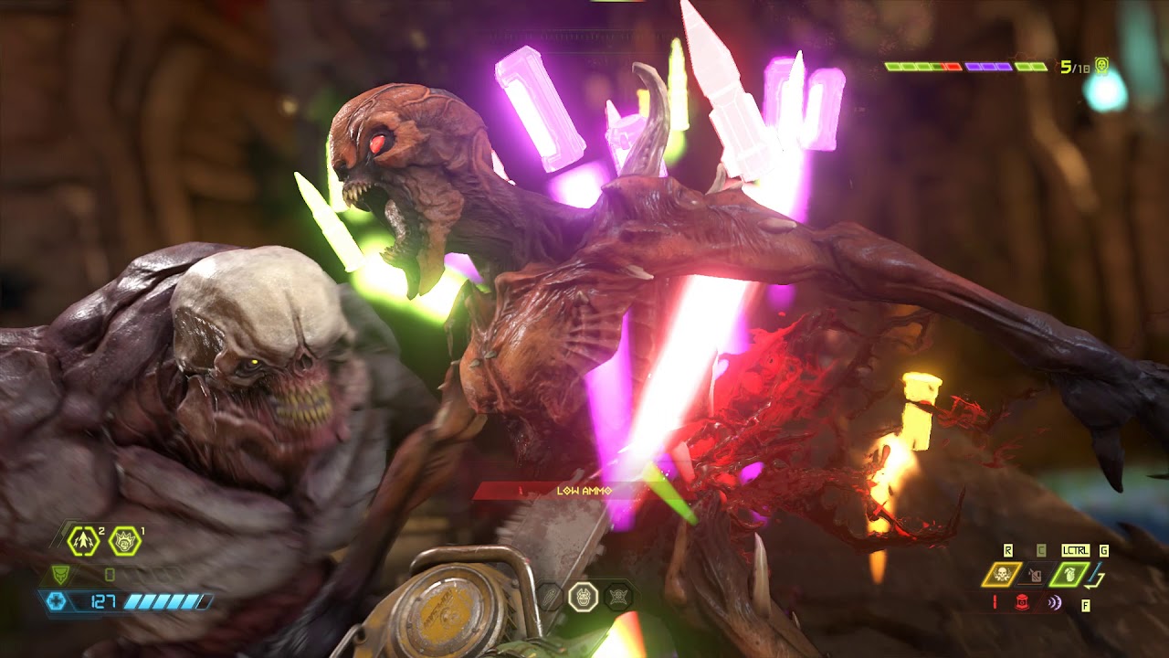 Doom Eternal Mars Core Slayer Gate Ultra-Violence PC - YouTube