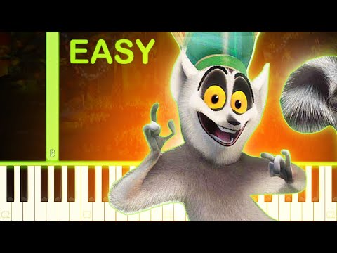 I Like to Move It Move It | MADAGASCAR - EASY Piano Tutorial - YouTube