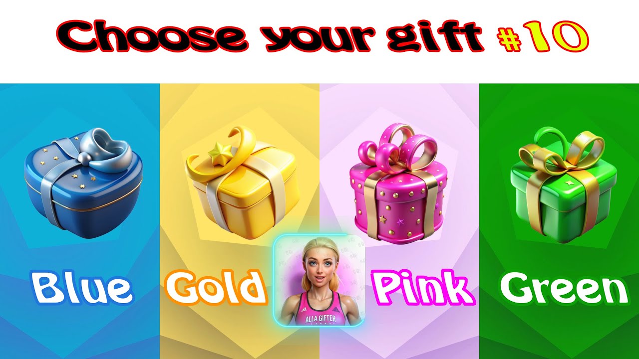 Choose your gift #10 | Quiz gift #1 | 4K - YouTube