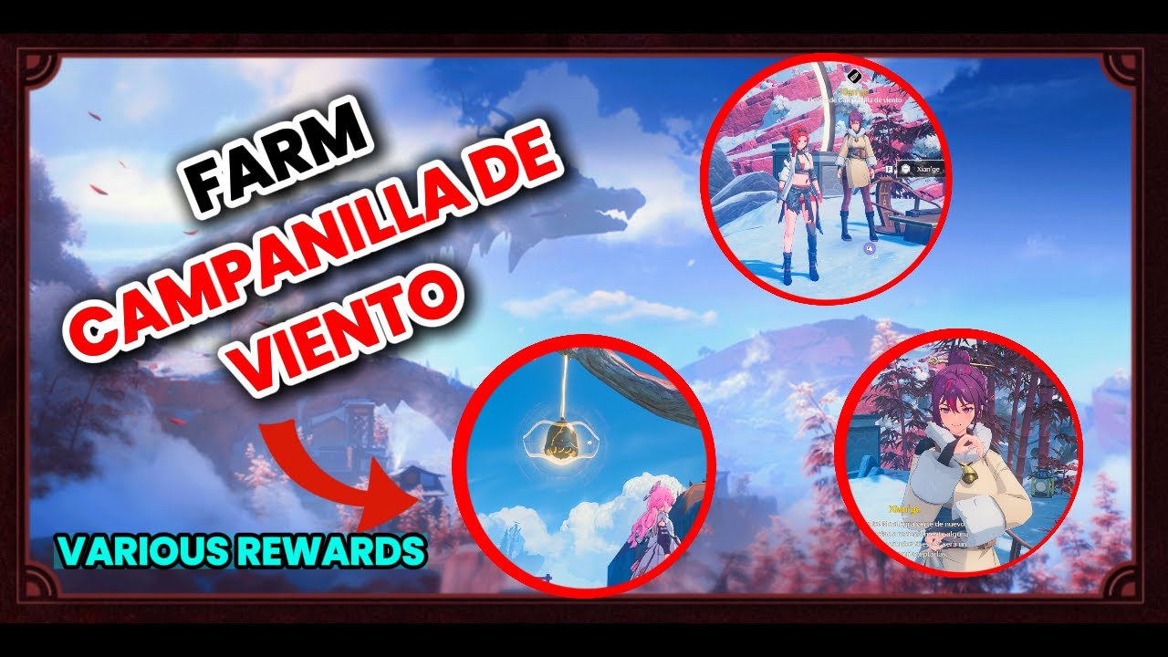 ALL! FARM WINDCHIMER | CAMPANILLA DE VIENTO | wuthering waves - YouTube