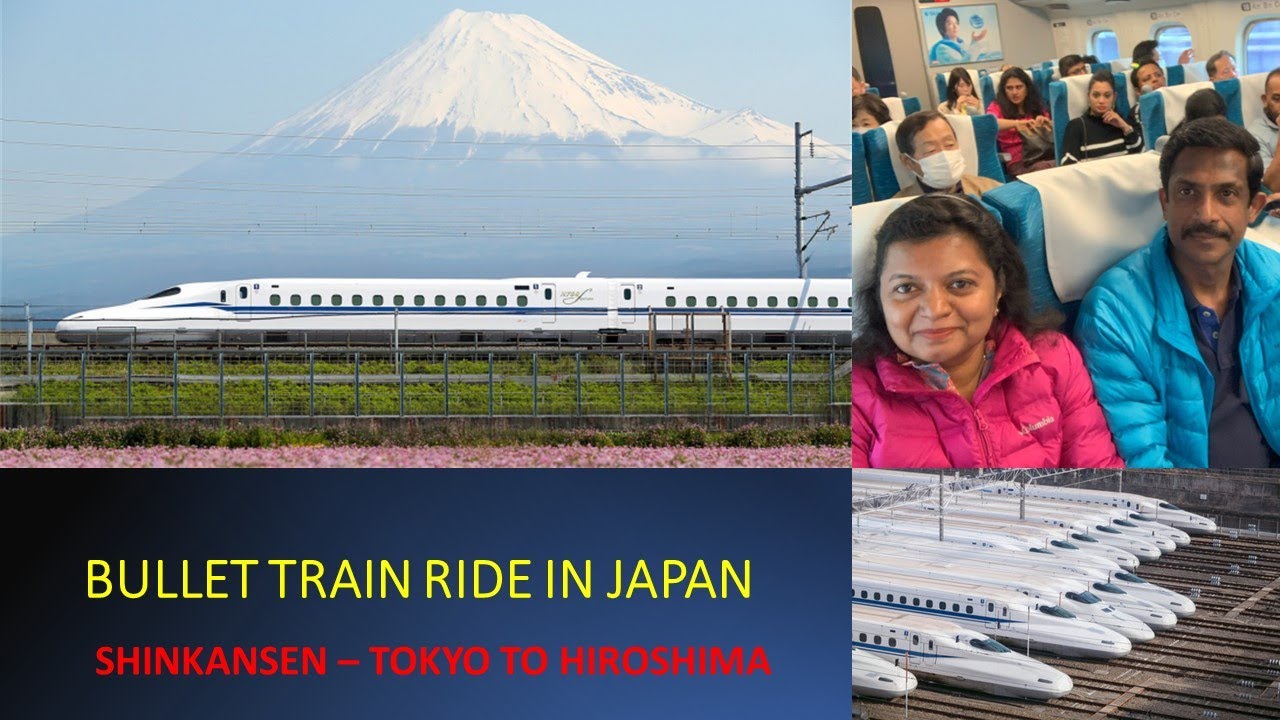 BULLET TRAIN JOURNEY JAPAN || Shinkansen from Tokyo to Hiroshima - YouTube
