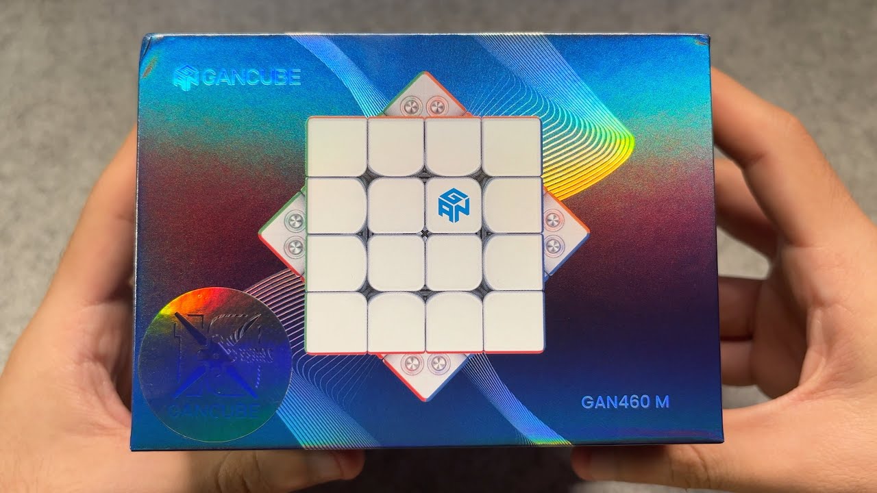 GAN460 M V2 4X4 BALL CORE UV Review | El cubo 4x4 mas caro 💸 - YouTube