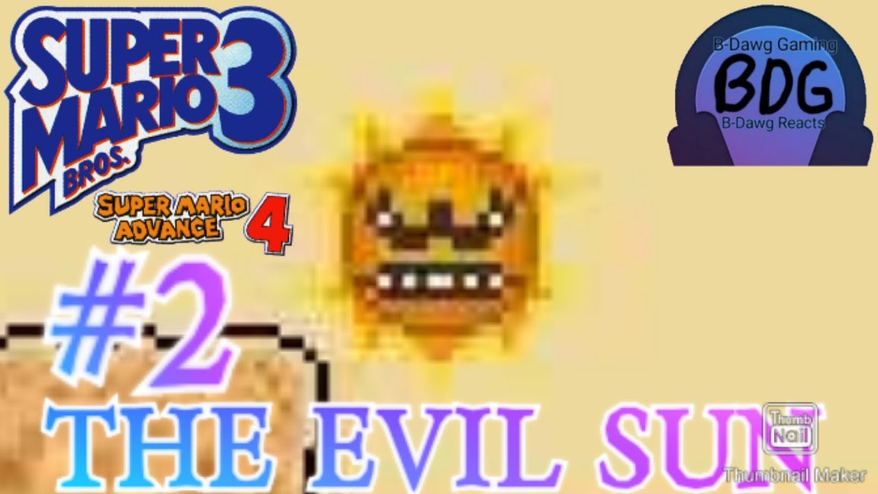 THE EVIL SUN | Super Mario Advance 4: Super Mario Bros. 3 #2 - YouTube