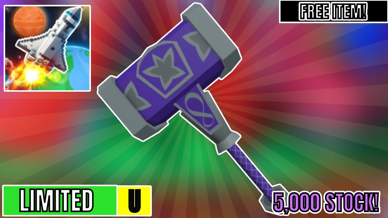 [FREE LIMITED] HOW TO GET THE INFINITY HAMMER IN BUILD A ROCKET ...