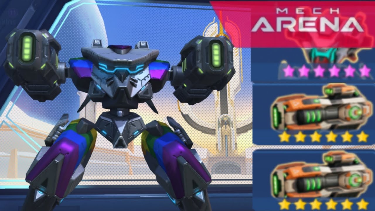 Redox with disruptor 16 gameplay || Mech arena - YouTube