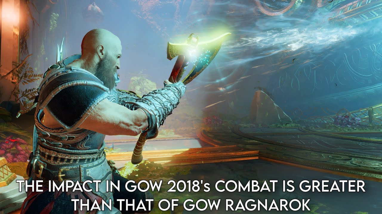 THE IMPACT IN GOW 2018's COMBAT IS GREATEST THAN THAT OF GOW RAGNAROK ...