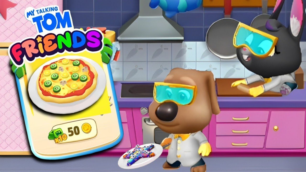 🌈🌺🪄🤯🥼🍕🥯Mini Lab Technicians are trying New baking Recipes🍕My Talking ...