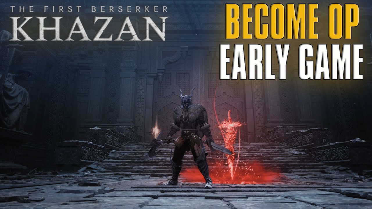 The First Berserker Khazan Best Farming To Become OP Early Game ...