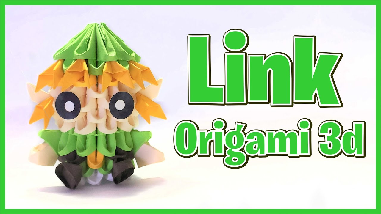 Cómo Hacer a ⚔ LINK 🛡 de ORIGAMI 3d, en Español (FÁCIL) Tutorial Paso a ...