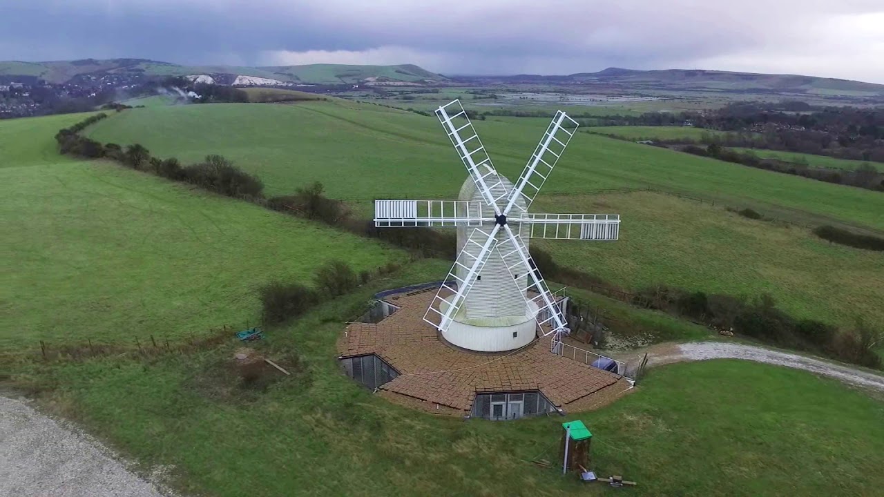 Ashcombe Windmill Kingston Lewes - YouTube