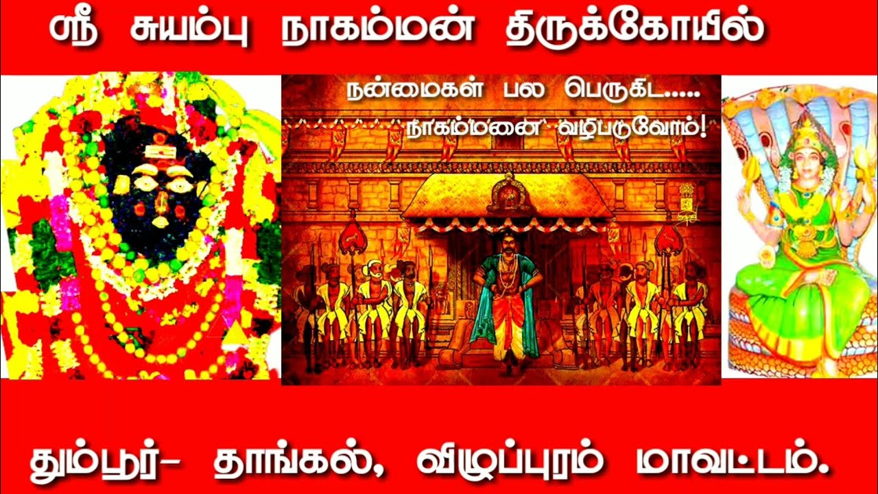 ஸ்ரீ சுயம்பு நாகம்மன் தல வரலாறு |Sri swayambhu nagamman temple - YouTube