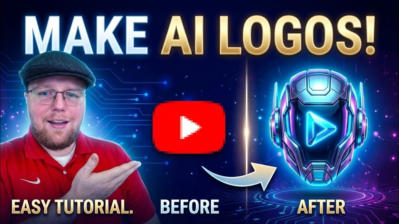 How to Create a YouTube Logo with AI, No Design Skills Needed - YouTube