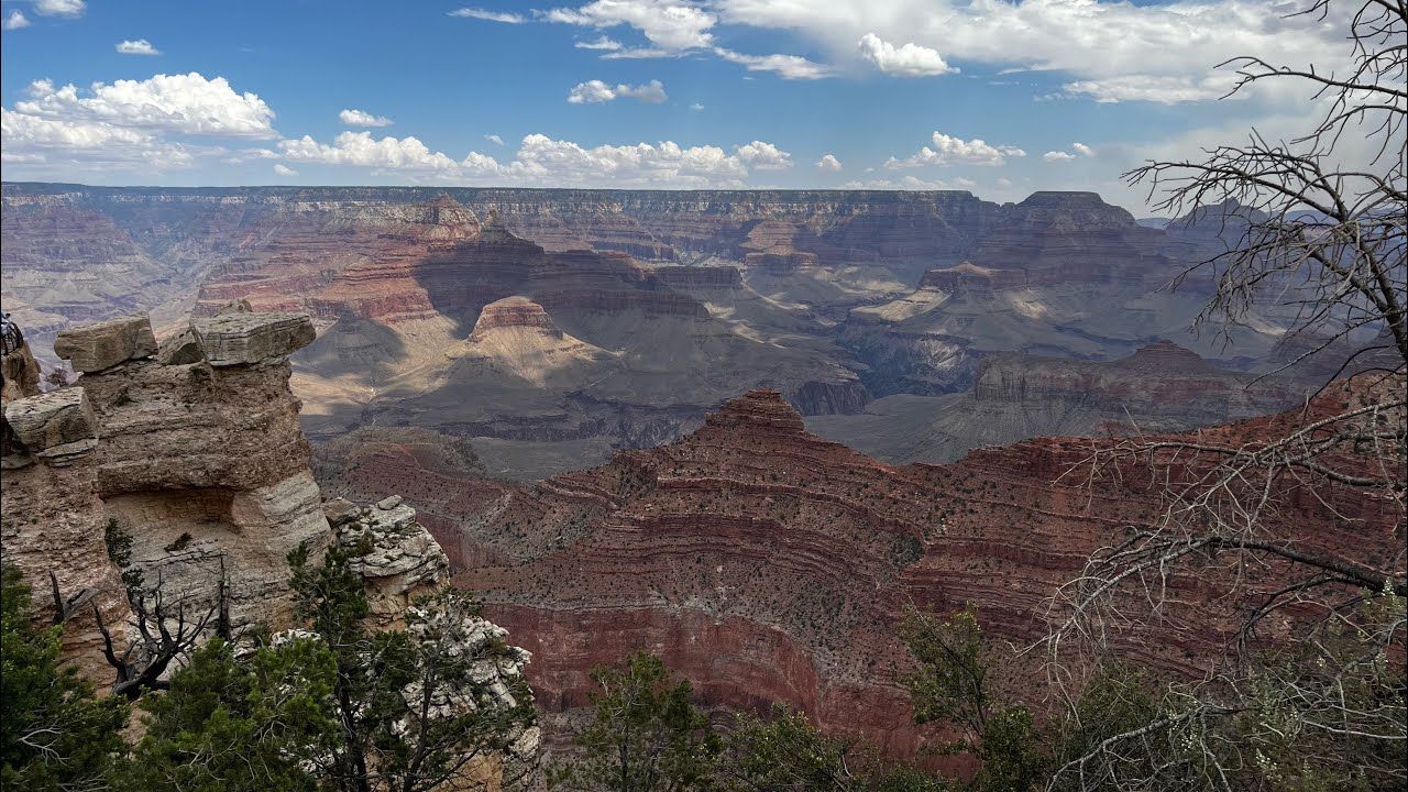 Scenic Drive through Grand Canyon National Park to Cameron, AZ (w ...