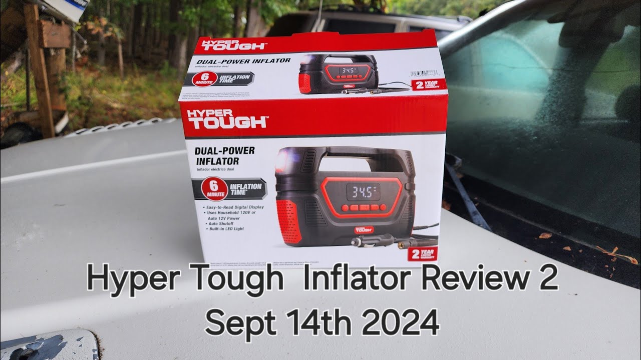 Hyper Tough Inflator Review 2 Sept 14th 2024 #tireinflator #airpump # ...