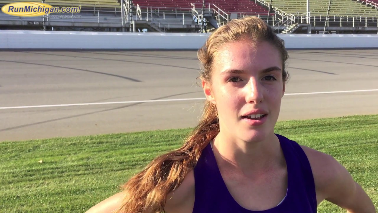 Interview: Anne Forsyth, Ann Arbor Pioneer, 2016 MHSAA XC Finals ...