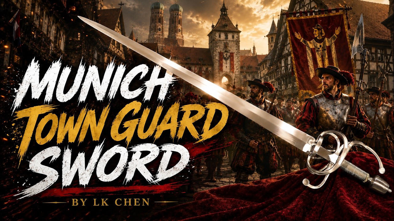 Cutting with the Munich Town Guard Sword by LK Chen - YouTube