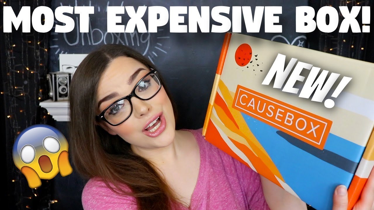 NEW BOX! Its Expensive But Is It Worth It?!? CauseBox Unboxing Summer ...