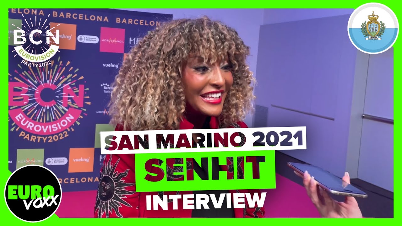 SENHIT - Adrenalina (INTERVIEW) // Barcelona Eurovision Party 2022 ...