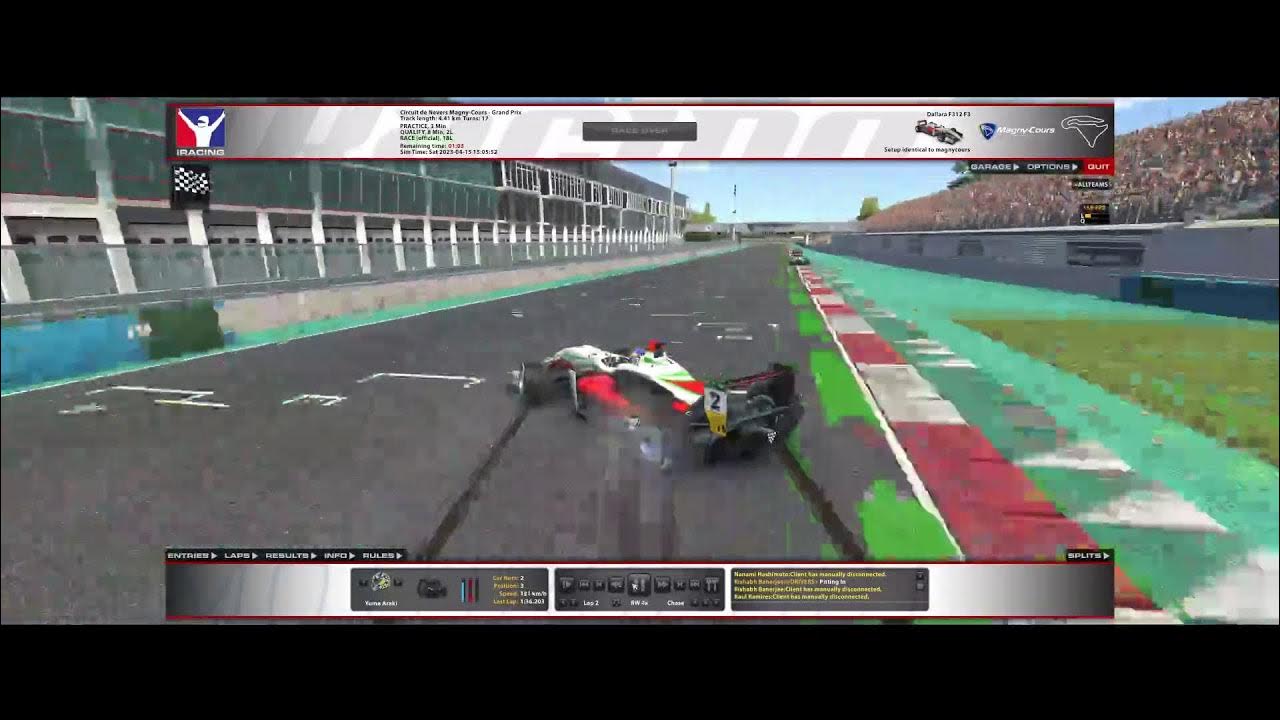 【iRacing】F3 Magny-Cours - YouTube