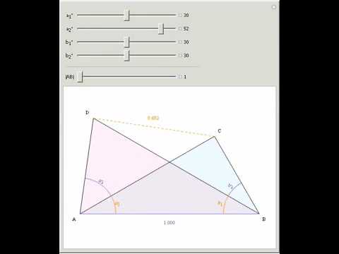 Calculating the Distance between Two Inaccessible Points - YouTube