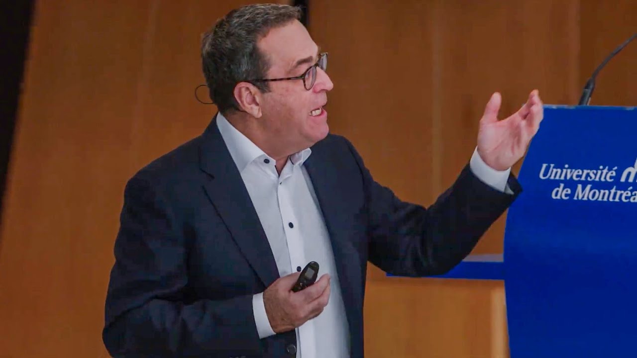 Pierre Cléroux résume les résultats de l'étude « Entrepreneuriat en ...