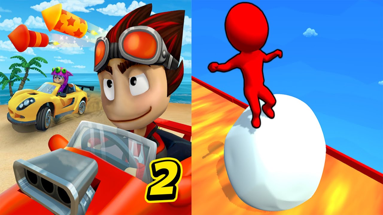 Beach Buggy Racing VS Snow Race 3D - All Levels Gameplay Android,ios ...