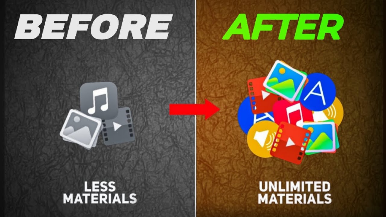 How to get HIGH-QUALITY Free Editing Materials for Youtube Videos - YouTube