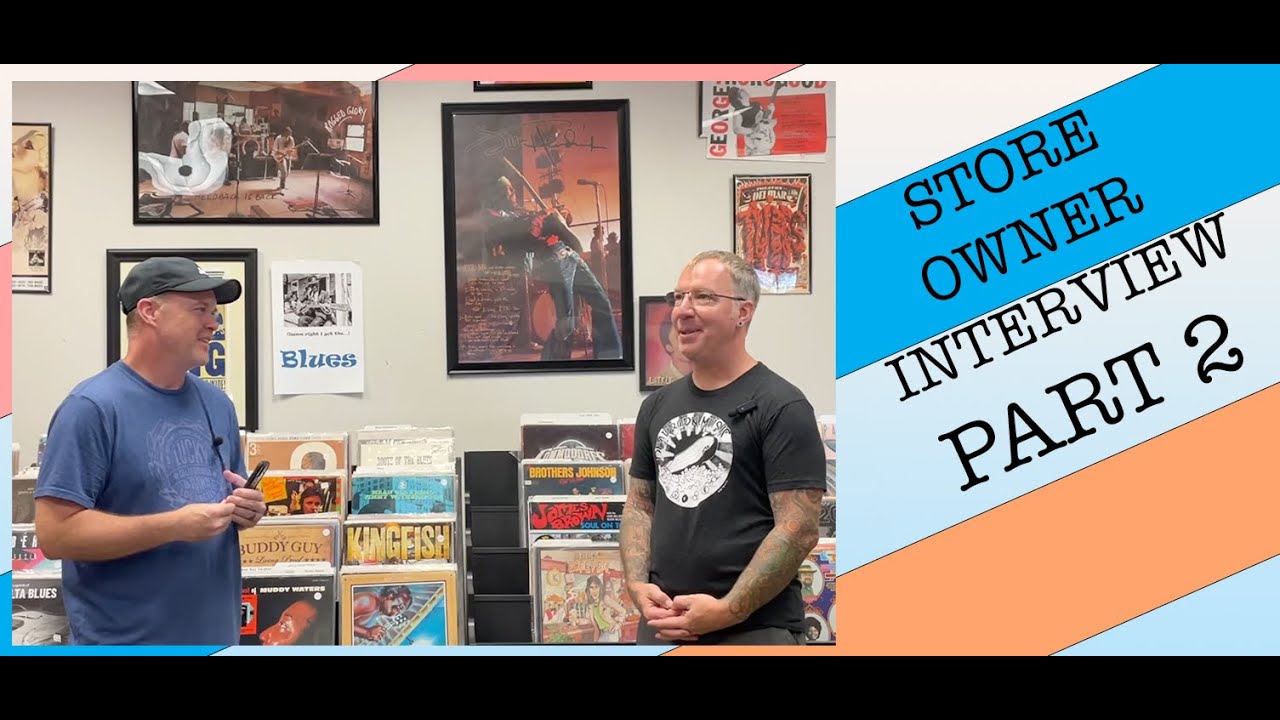 Record Store Owner Interview - Part 2 (Kingfish Records) - YouTube