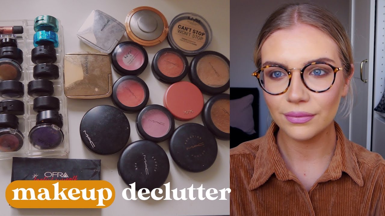 MAKEUP DECLUTTER 2021 | PART 2 | MINIMALISM - YouTube
