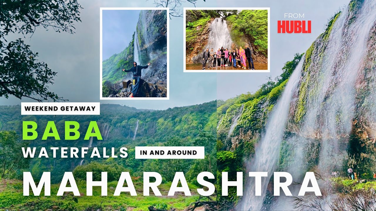 Baba Waterfalls Maharashtra | Hidden Monsoon Spot 🌧️" #babawaterfall # ...