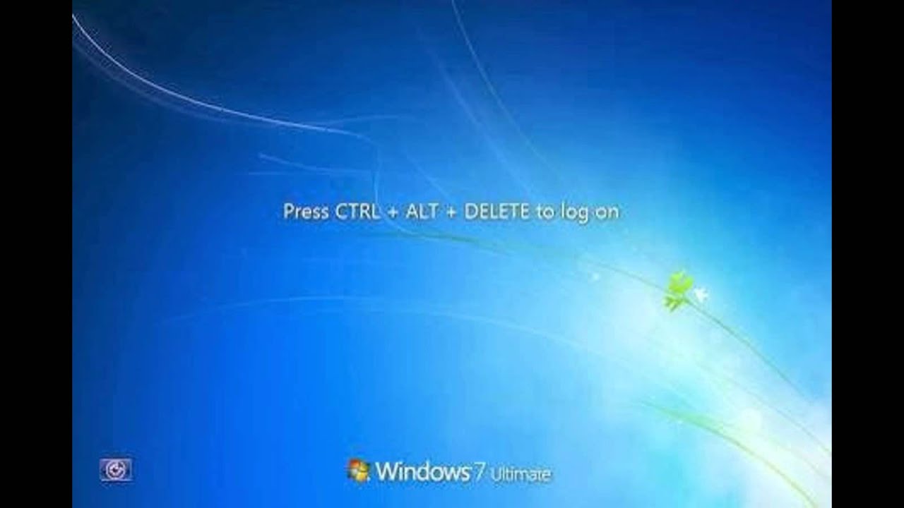 Windows 7 Startup - YouTube