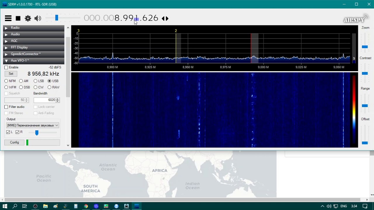 HF-GCS EAM rtl sdr - YouTube