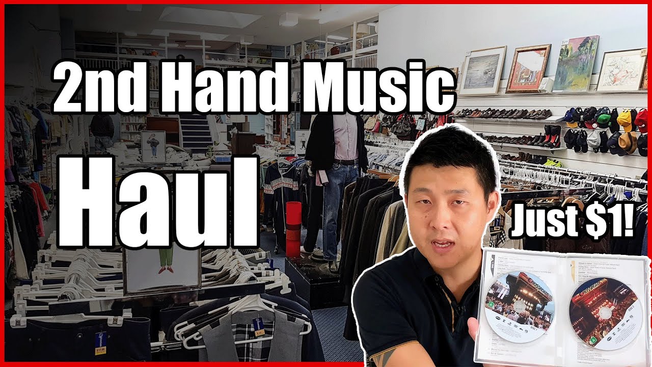 Second-Hand Music Haul: $1 Music DVDs From The Thrift Store - YouTube
