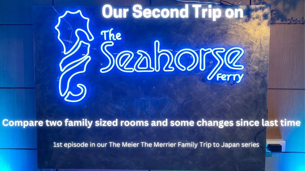 Our *Second* Trip on the Seahorse Ferry - YouTube